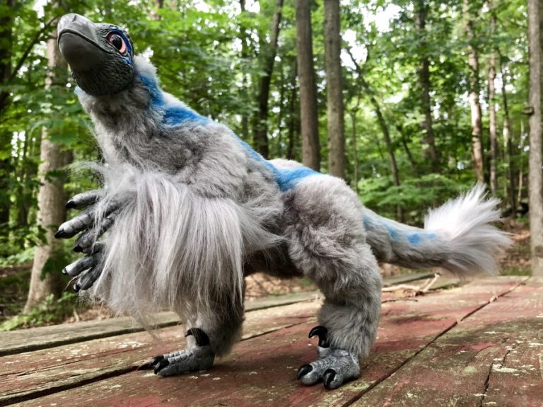 Jurassic World Blue Inspired Raptor Plush Art Doll! – The CreatureSmith